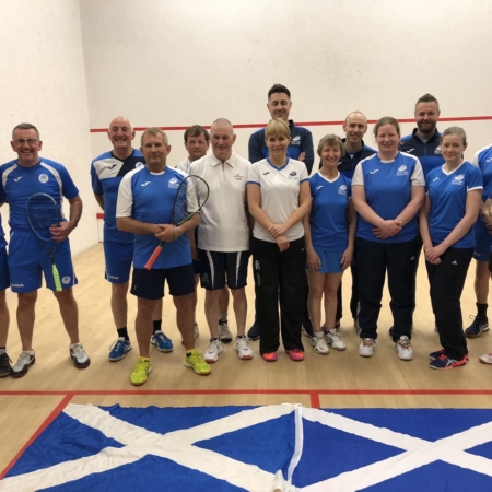Wales Masters Home Internationals 2019 - Scottish Squash