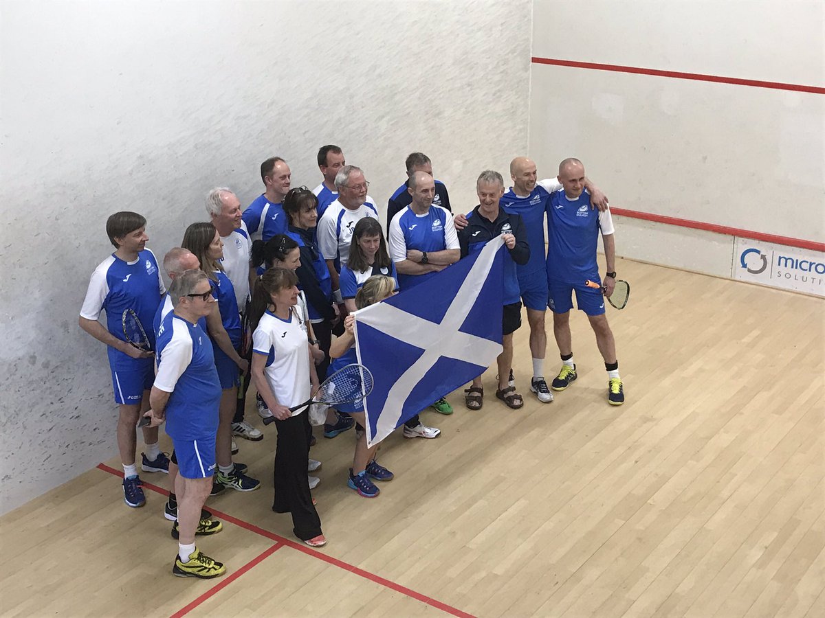 Scotland Masters Home Internationals - Day 1 - Scottish Squash