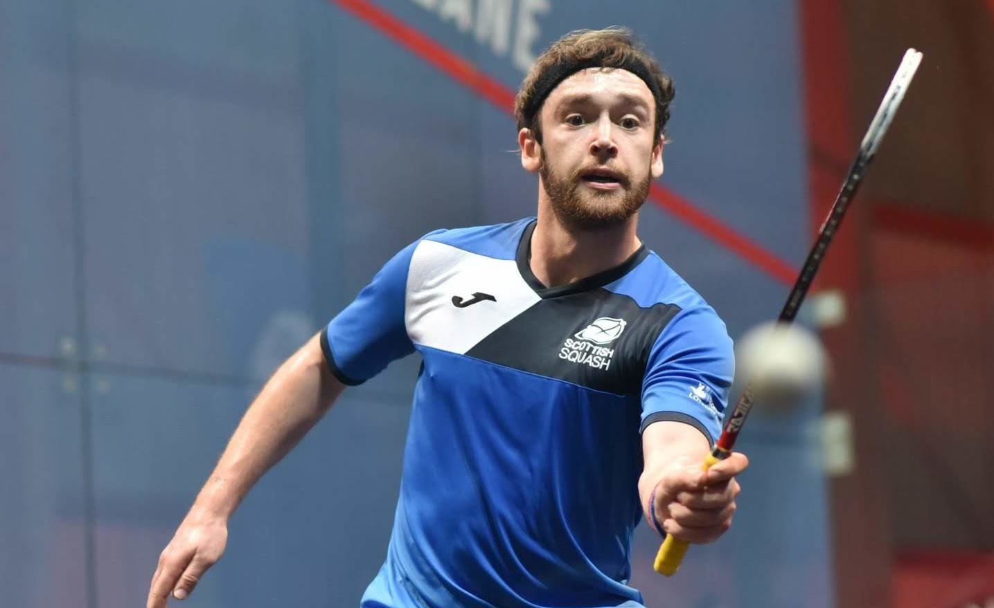 Angus Gillams seals eighth career title in Gibraltar - Scottish Squash