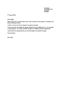 Paper 008c. Nominee Statement - Paul Macari - Scottish Squash