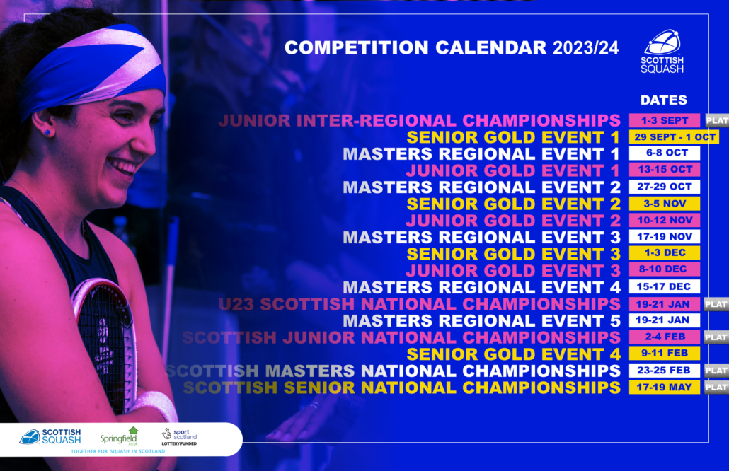 Season 2023/24 Competitions Calendar Announced: Platinum Application ...