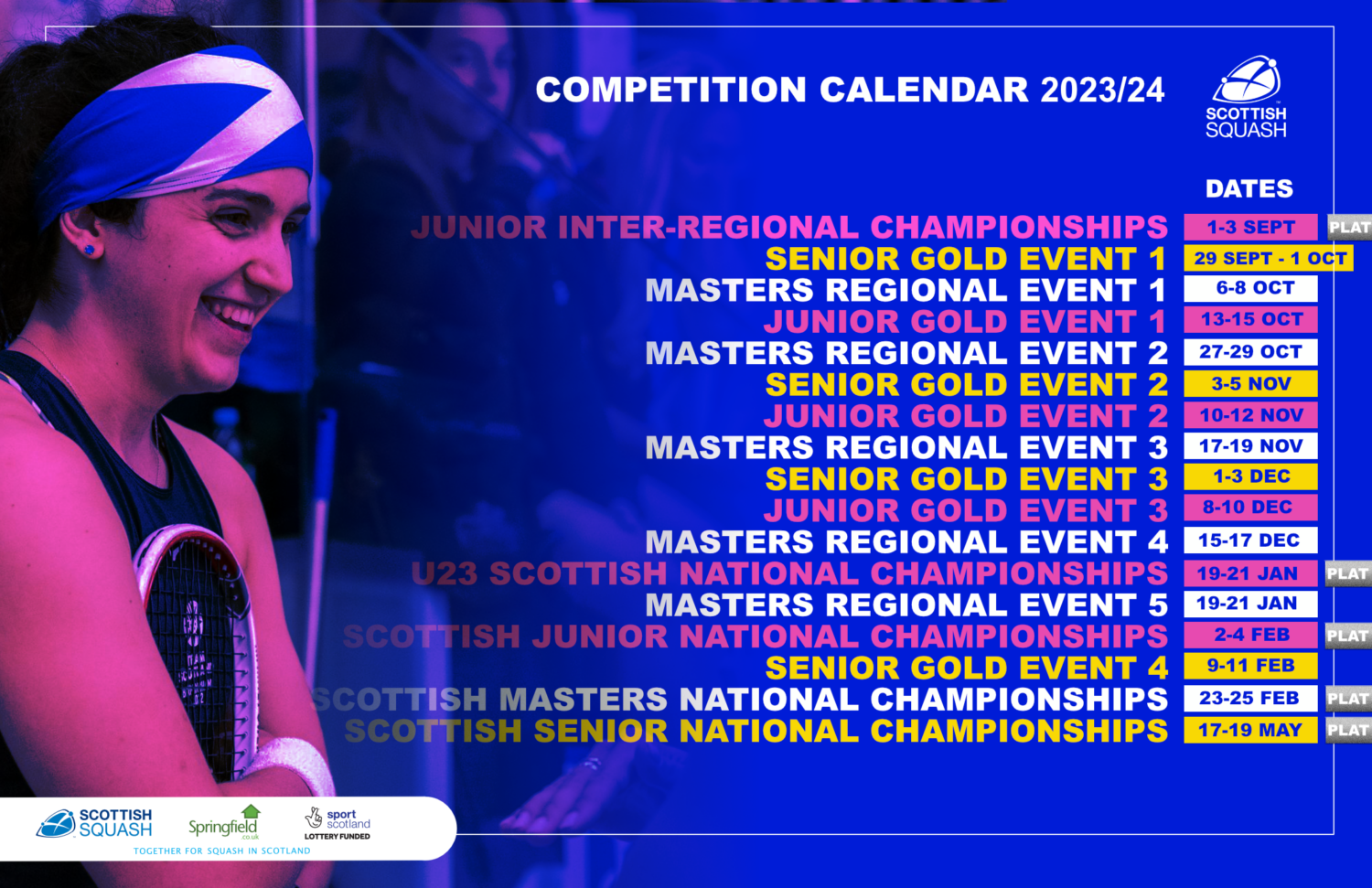 Season 2023/24: Confirmed Venues for Platinum Competitions - Scottish ...